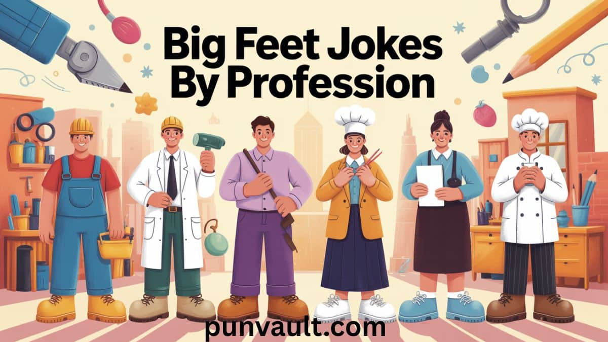 170+Hilarious Big Feet Jokes That Will You Stepping into Laughter